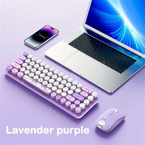 Hoco Retro Ergonomic Wireless Keyboard And Mouse Combo With Small