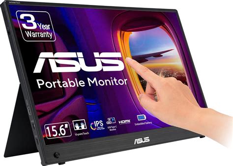 Amazon Com ASUS ZenScreen Touch USB C Portable Monitor MB AMTR Full HD IPS Built In