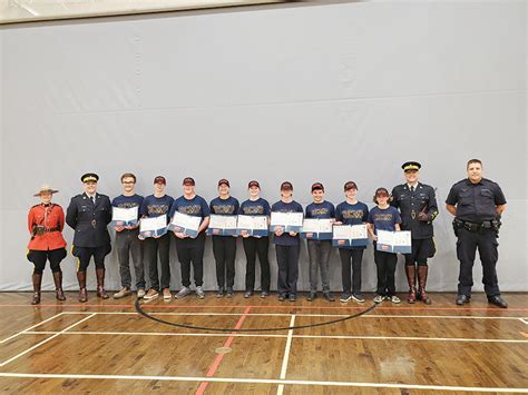 Three Hills Rcmp Wraps Up Youth Academy