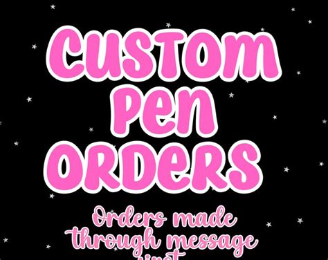 Doorable Pens Autograph Pens Beadable Pens Dory Crush Isabella Sally Flo Etsy