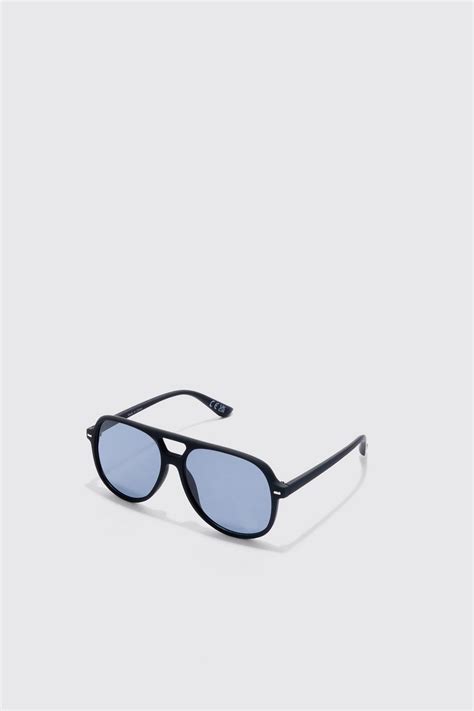 Plastic Aviator Sunglasses Boohoo Uk