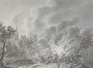Artdirect An Explosion Near A Village 1805 20x14 Unframed