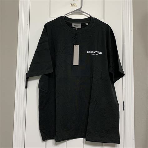 Essentials Fog Logo Tee Size L Please Message Me If Depop