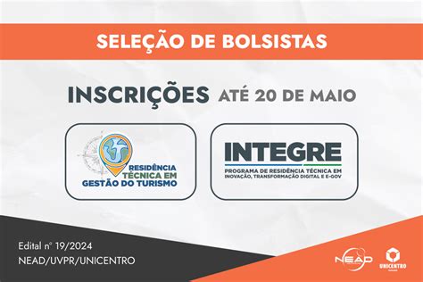 Unicentro Abre Seleção De Bolsistas Estudantes E Graduados Para Atuação