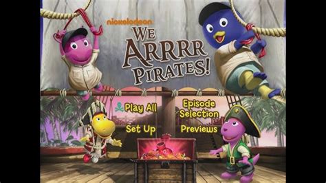 Backyardigans Pirate Treasure Dvd Backyardigans We Arrrr Pirates Dvd