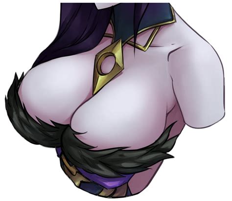 Rule 34 Breasts Colored Skin Kyoffie League Of Legends Morgana Non