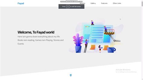 Ebraim Fayad On Linkedin My Third Template Using Html Css Lnkd