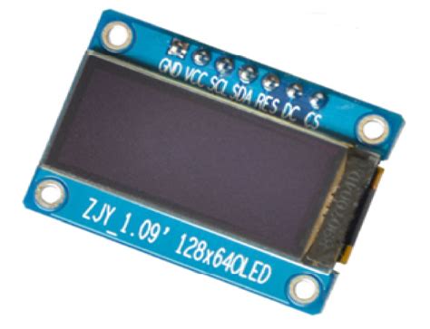 Inch White OLED Module Pin CH Chip Compatible SSD Zbotic