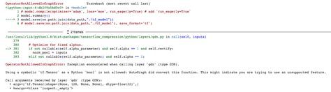 unable to save model · issue 174 · tensorflow compression · github