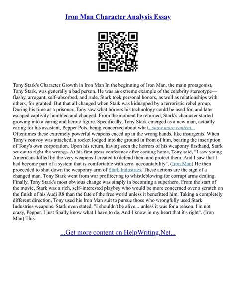 Ppt Character Sketch Example Essays Powerpoint Presentation Free