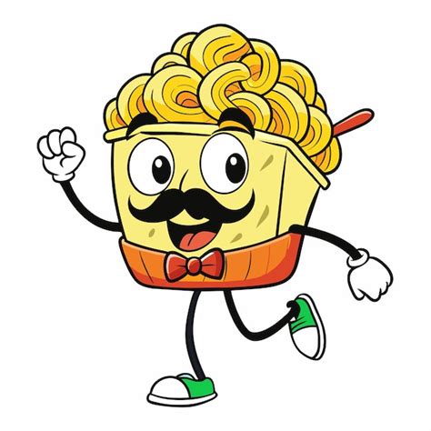 Un Personaje De Dibujos Animados Con Bigote Y Un Bigote Con Una Camisa