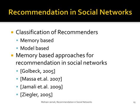 Ppt Recommendation In Social Networks Powerpoint Presentation Free Download Id747737
