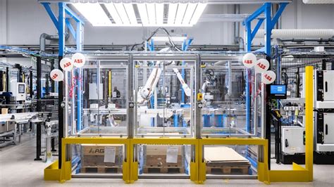 ABB inaugurates new fully automated production line in Västerås