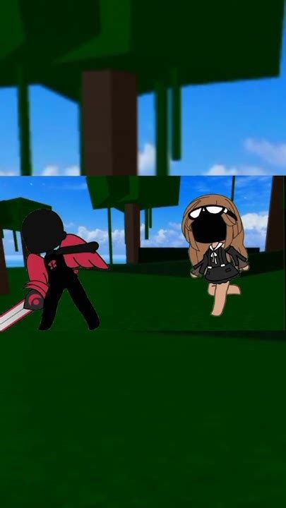 Если бы я пошла играть в бф с лд и его другом гача блоксфрукт