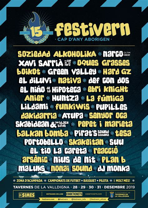Concert 15è Festivern Amb Def Con Dos El Diluvi La Fúmiga Nativa