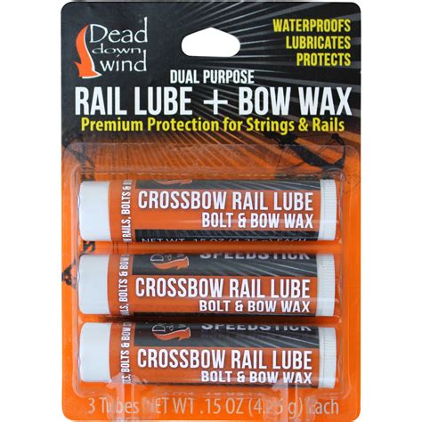 2 Pieces Archery Bowstring Wax Bow Strings Protect Rail Waxed Lube
