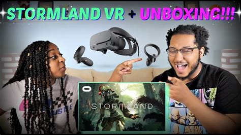 Oculus Rift S Unboxing Stormland Vr Co Op Gameplay Reaction Youtube