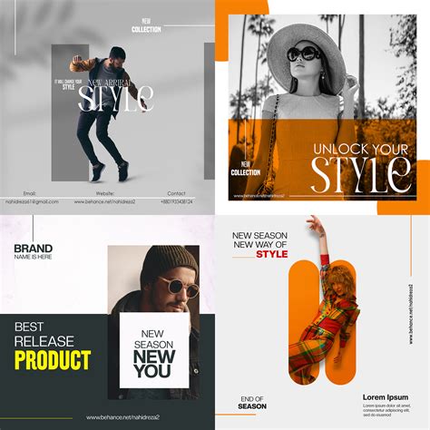 Fashion Social Media Design On Behance
