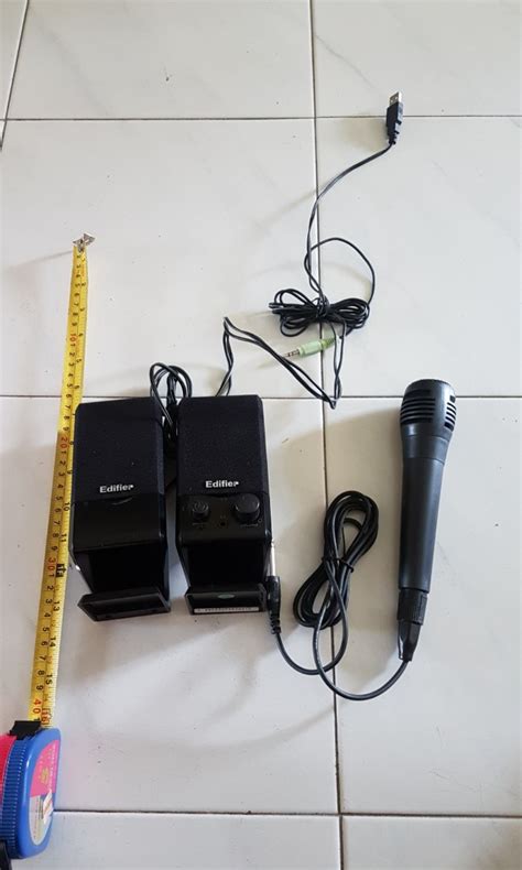 Edifier Table Standing Speakers With Mic Audio Soundbars Speakers