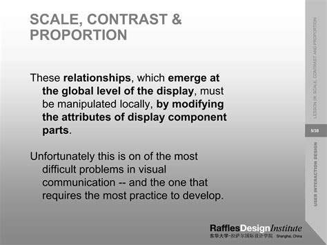 Communication Oriented Interface Design Principles Part Ii User Interaction Design At Raffles