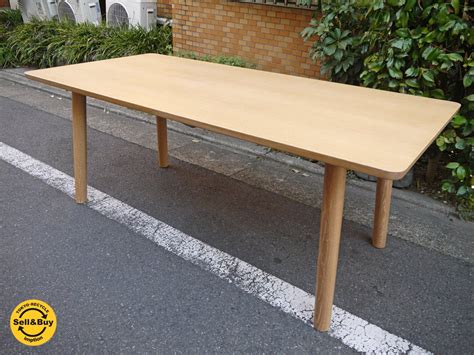マルニ木工 Maruni ヒロシマ Hiroshima ダイニングテーブル180 オーク材 深澤直人 展示美品 Tokyo Recycle