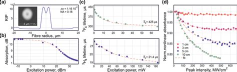 Tm Doped Fibre Parameters A Refractive Index Profile Rip Inset