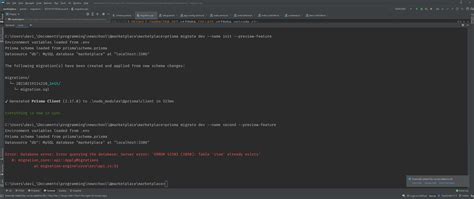 Error Failure During A Migration Command Connector Error Error