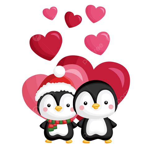 Dibujos De Amor De Pinguinos