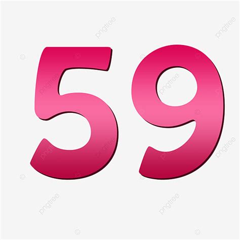Number 59 Png Picture Number 59 59 Number Arractive Number Png Image For Free Download