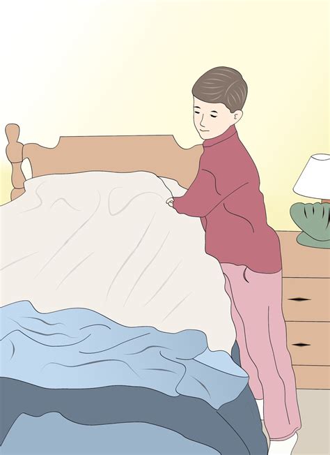 Nagliligpit Ng Higaan ~ Philippine Clipart Free