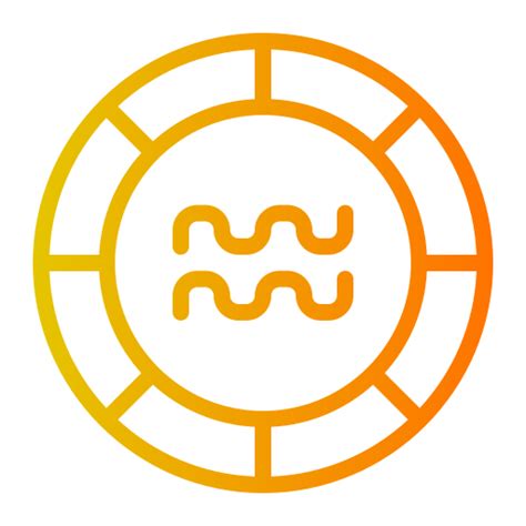 Aquarius Symbol Generic Gradient Outline Icon Freepik