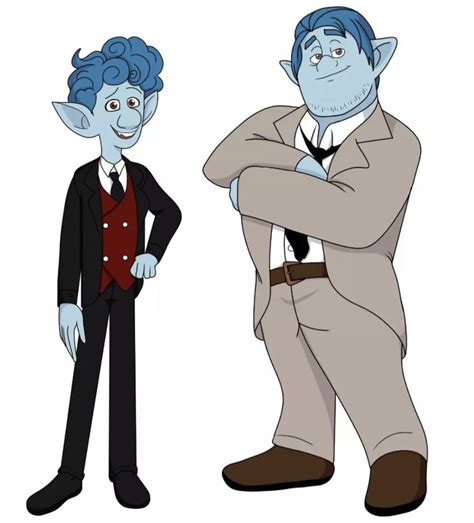 Barley Lightfoot Ian Onward Fanart Onward Barley Pixar Animation