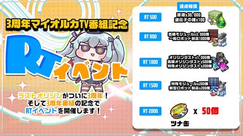ラストオリジン Last Origin On Twitter 【3周年記念番組rtイベント】 こちらの投稿についても、 プレゼントをお