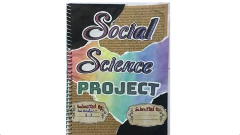 “social Issues” Project Class 10 {cbse} Youtube