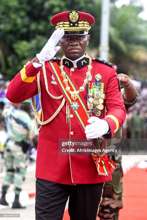 General Brice Clotaire Oligui Nguema After His Investiture As News