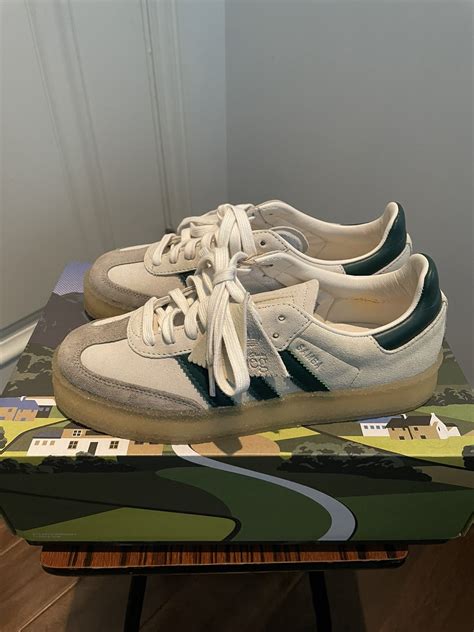 Adidas Kith X Clark X Adidas Samba Chalk Grailed