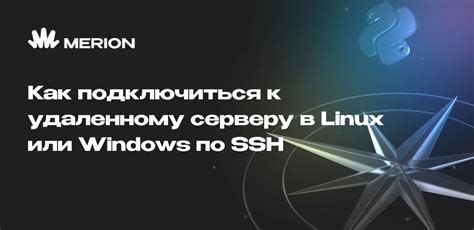 Как подключиться к удаленному серверу в Linux или Windows по Ssh