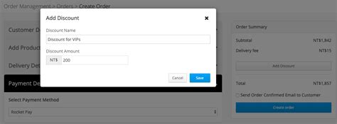 create order in admin order management shopline help center