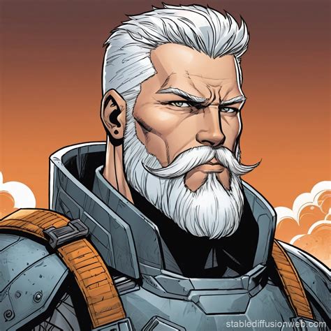 Future Soldier Portrait Stable Diffusion Online