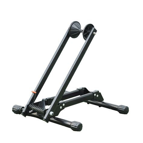 Retractable Semi Vertical Floor Mounted Bike Stand Parking Rack Bike