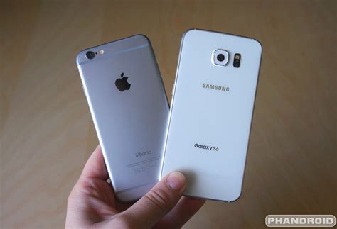 iPhone 6S vs Samsung Galaxy S6