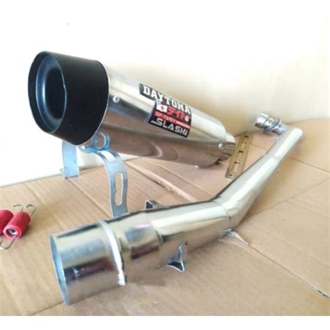Jual KNALPOT RACING DAYTONA SUPRA SUPRA X SUPRA FIT FIT X SUPRA X KARISMA BLADE GRAND