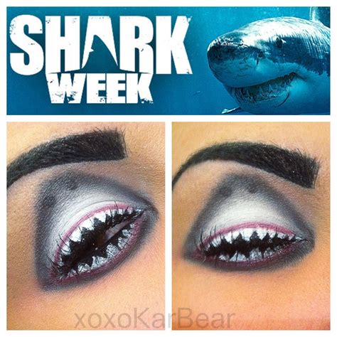 Shark Week Makeup Tutorial Makeup Geek Makeup Geek Makeup Eye Makeup