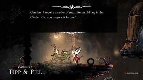 How To Deliver The Courier Rasher In Hollow Knight Silksong