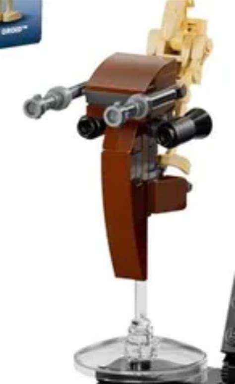 Stap Minifig Battle Droid With Stap Lego Star Wars 2025 Buildable Figures 75428