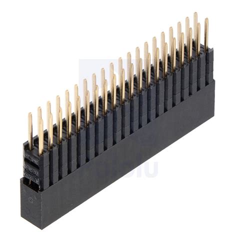 Raspberry Pi Gpio Tall Header Wextended Pins 2x20