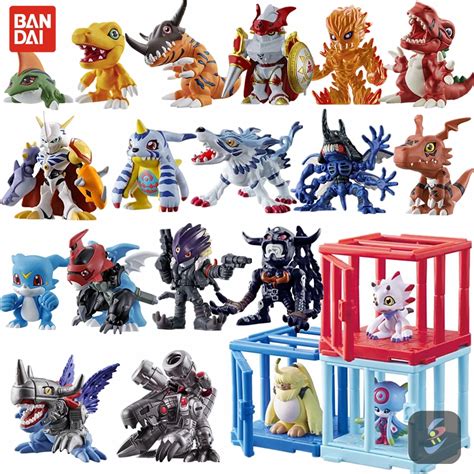 Original Bandai Digimon Adventure Cage Series Omegamon War Greymon