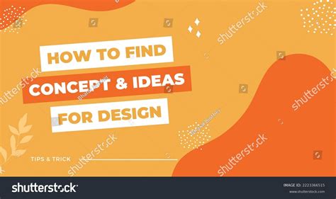 Tutorial Thumbnail Design Text Colourful Background Stock Illustration 2223366515 Shutterstock