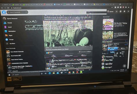 Why Do Fuzzy Screen Pixels And Noises Appear When A Laptop Is On The