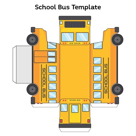 Bus Template Printable Transforming Your Creative Projects Free